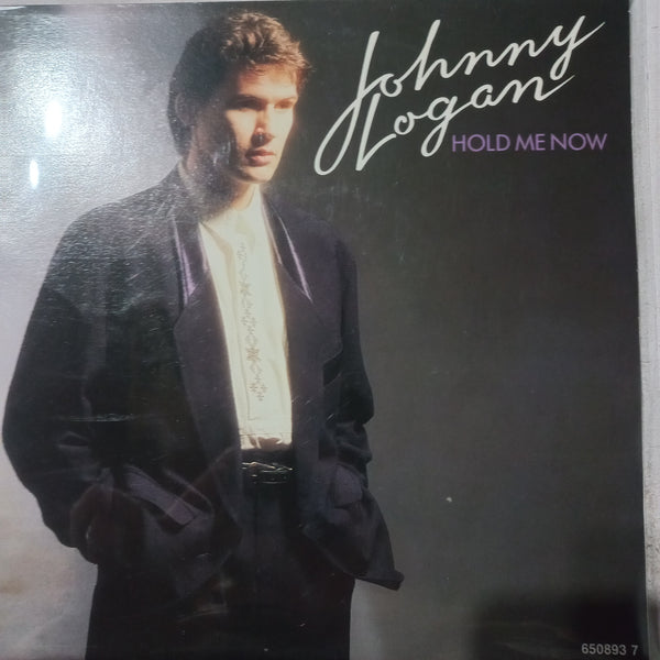 Johnny Logan Hold Me Now Simple 7" De Epoca VG+ – Vintage Vinilos Uy
